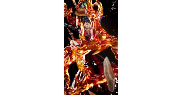 Luffy Red Roc by Brain Hole Studio