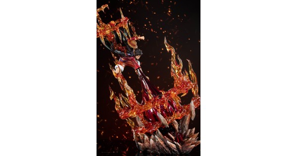 Luffy Red Roc by Brain Hole Studio