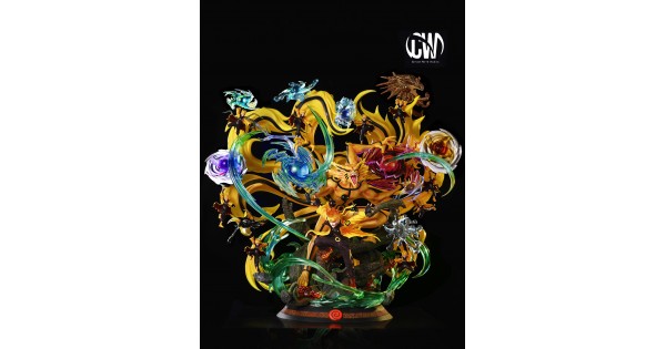 Naruto Ashura Kurama Mode by CW studio