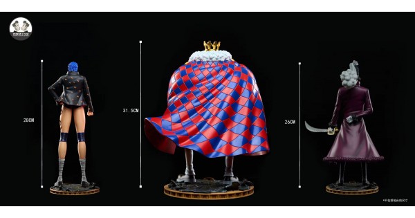 Suleiman, Blue Gilly, Elizabero II ( Set of 3 ) By Clone STUDIO