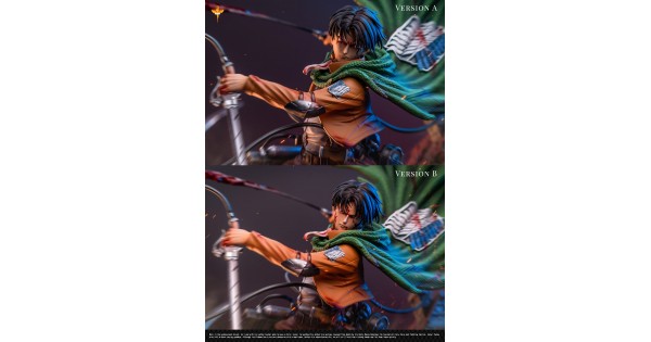 Attack on Titans : Levi vs Beast Titan by DT STUDIO