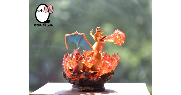 The Evolution of Lizardon by EGG studio