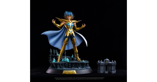 Cancer Deathmask Gold Saints By FOC Studios