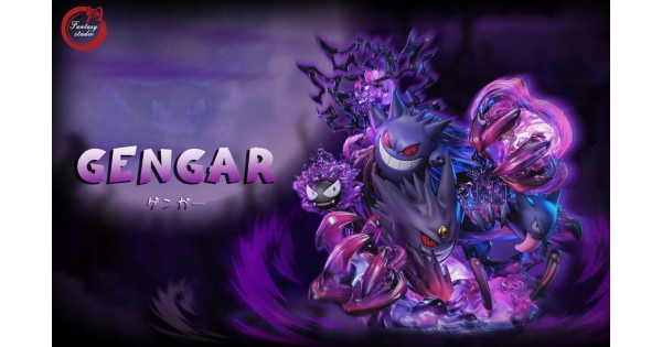 Pokemon : Gengar Evolution by Fantasy studio