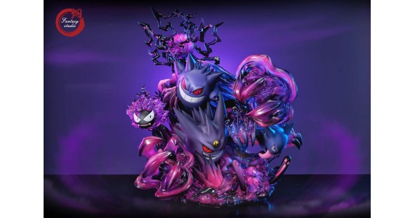 Pokemon : Gengar Evolution by Fantasy studio