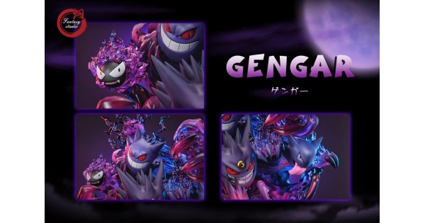 Pokemon : Gengar Evolution by Fantasy studio