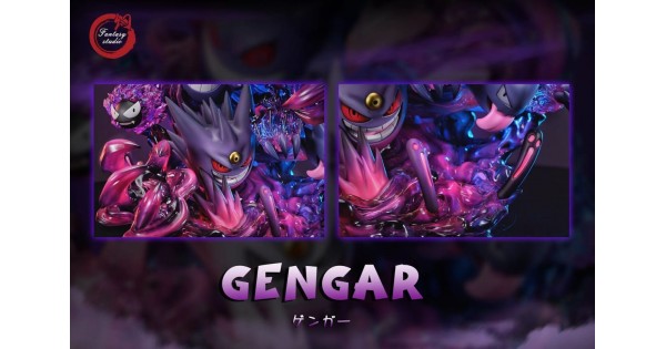 Pokemon : Gengar Evolution by Fantasy studio