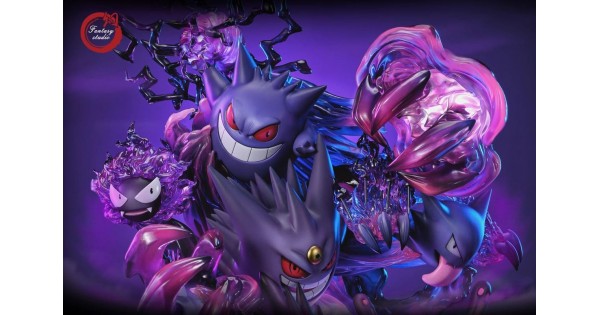 Pokemon : Gengar Evolution by Fantasy studio