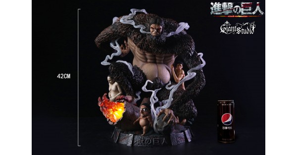 AOT : Zeke Titan Form by Giant Studios