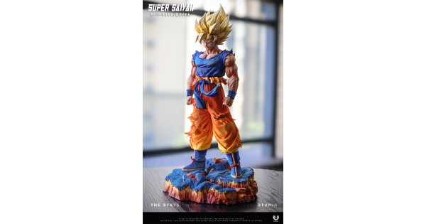 First Time SSJ Goku By JD STUDIO