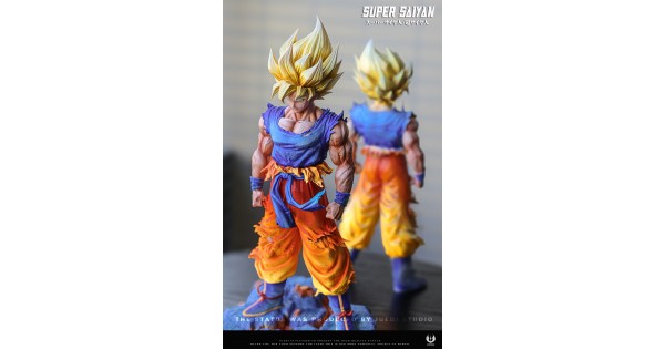 First Time SSJ Goku By JD STUDIO