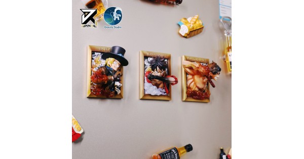 Luffy Photo Frame by JIANKE x GRAVITY Studio