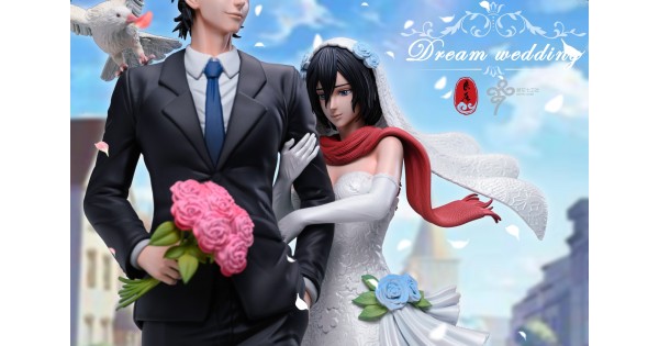 Eren and Mikasa Dream Wedding By LC STUDIO