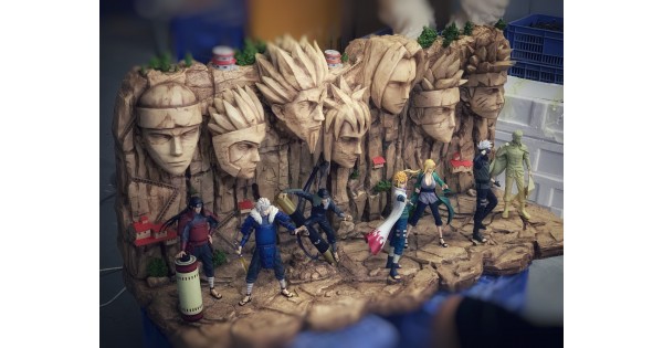 Hokage Rock Diorama by MH studio