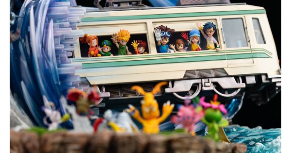Digimon Adventure 01 Ending Diorama Scene by SOAR Studio