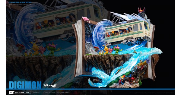 Digimon Adventure 01 Ending Diorama Scene by SOAR Studio