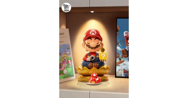 Mario x Buddha By Zebra Studio