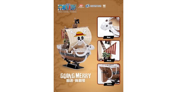 CubicFun One Piece Pirate Ship