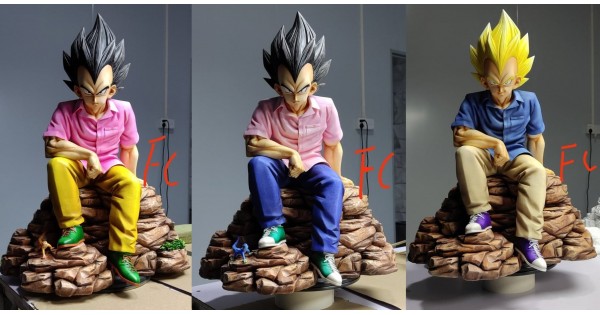 FIGURE CLASS - Vegeta Sitting series 1/3