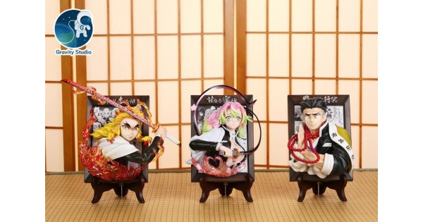 Mitsuri Kanroji Hashira 3D Photo Frame By GRAVITY STUDIO