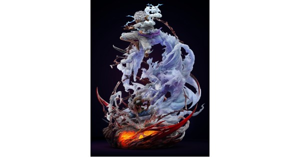 Luffy Gear 5 Nika by LAST SLEEP Studio