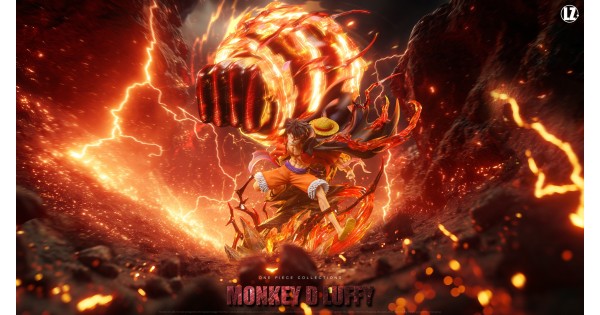 Luffy Red Roc by LZ Studio
