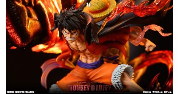 Luffy Red Roc by LZ Studio