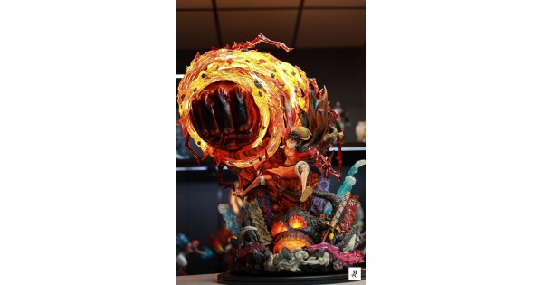 Luffy Red Roc Epic Diorama By Monkey D Studio