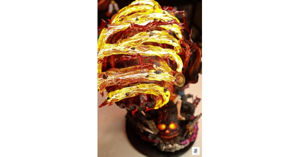 Luffy Red Roc Epic Diorama By Monkey D Studio