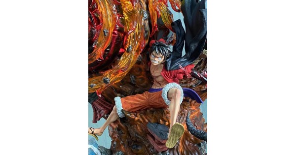Luffy Red Roc Epic Diorama By Monkey D Studio