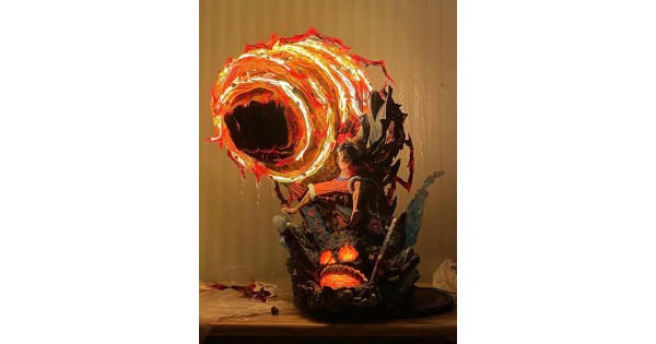 Luffy Red Roc Epic Diorama By Monkey D Studio