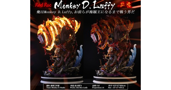 Luffy Red Roc Epic Diorama By Monkey D Studio