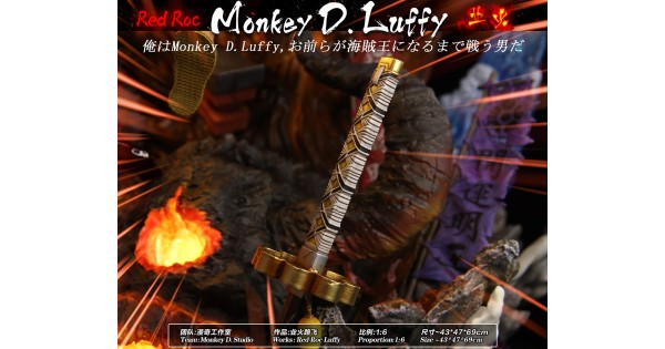 Luffy Red Roc Epic Diorama By Monkey D Studio
