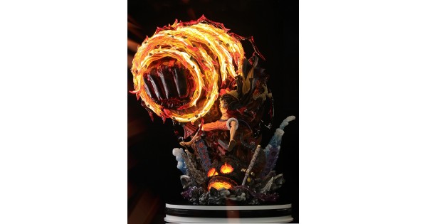 Luffy Red Roc Epic Diorama By Monkey D Studio