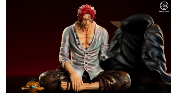 NEIJUAN STUDIO - Red Hair Shanks sitting + Sake Bowl