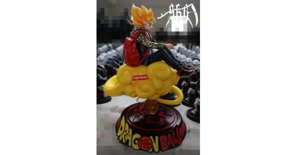 Super Saiyan Goku Street Fashion by SKR STUDIO