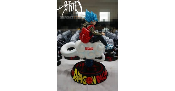 Super Saiyan Goku Street Fashion by SKR STUDIO