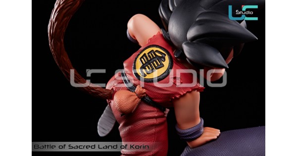 Kid Goku vs Tao Pai Pai Resin Diorama Statue by UCS