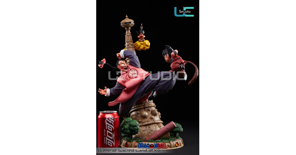 Kid Goku vs Tao Pai Pai Resin Diorama Statue by UCS
