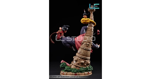 Kid Goku vs Tao Pai Pai Resin Diorama Statue by UCS
