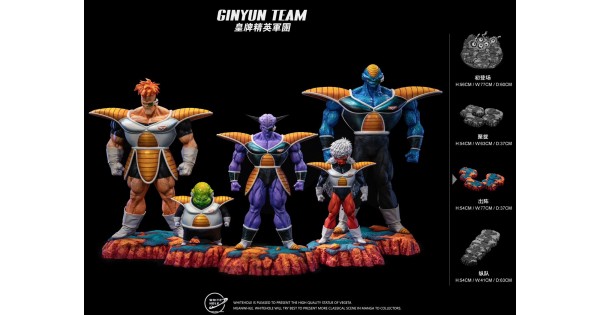Ginyu Force By White Hole Studio