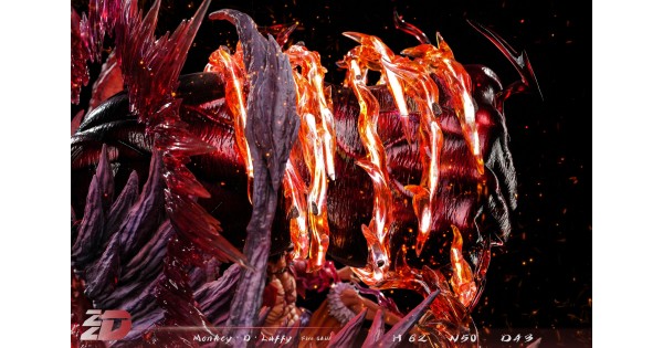 Luffy Red Roc Epic Diorama By ZZDD STUDIO