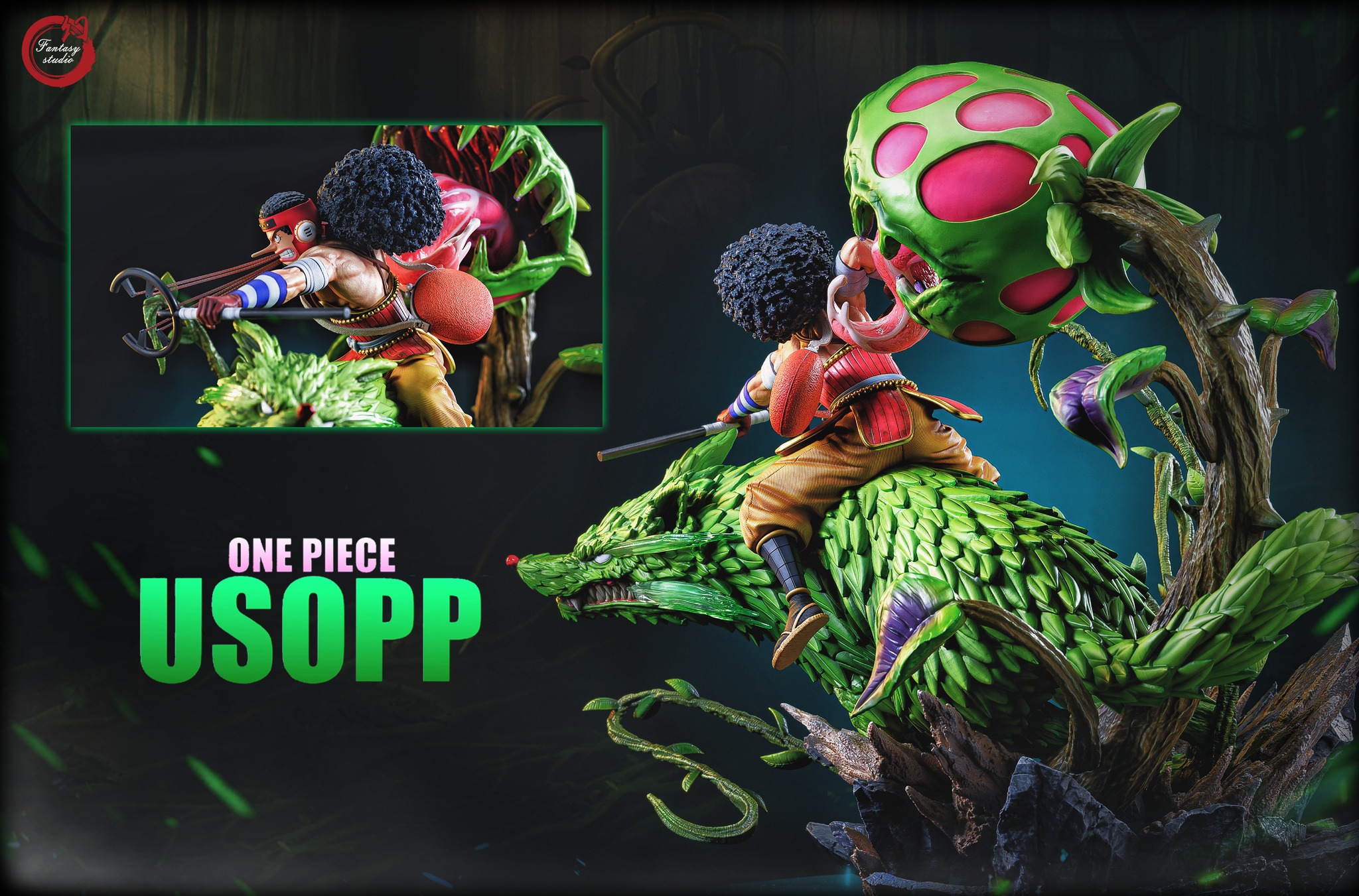 Fantasy Studio - Usopp & Impact Wolf Onigashima Battle