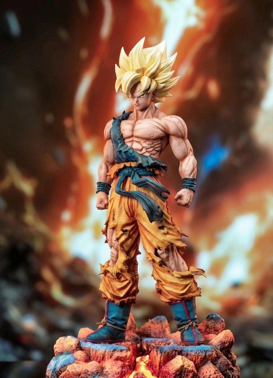 Goku SSJ By MAN Studio