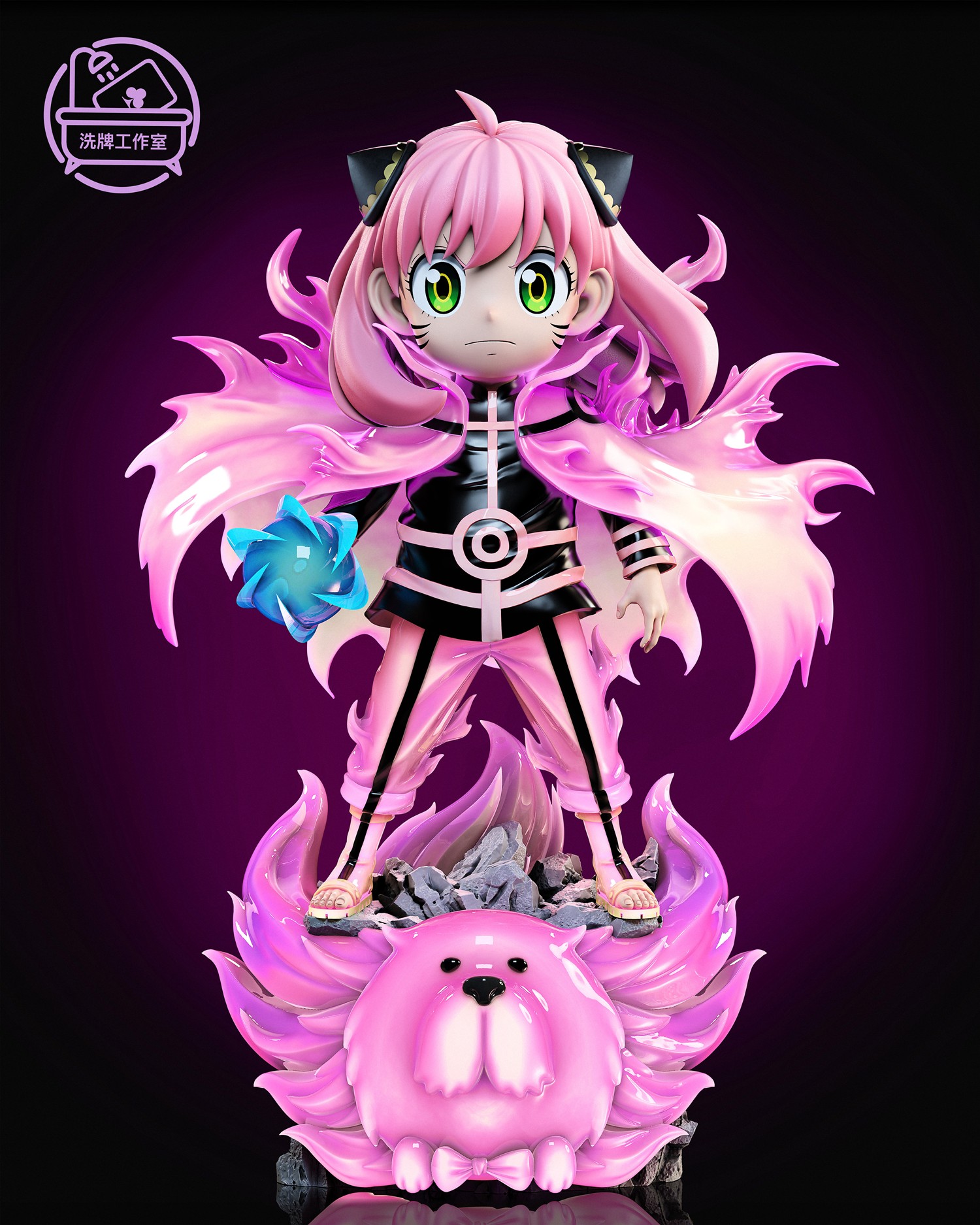 Anya x Naruto Kurama Mode by XP STUDIO