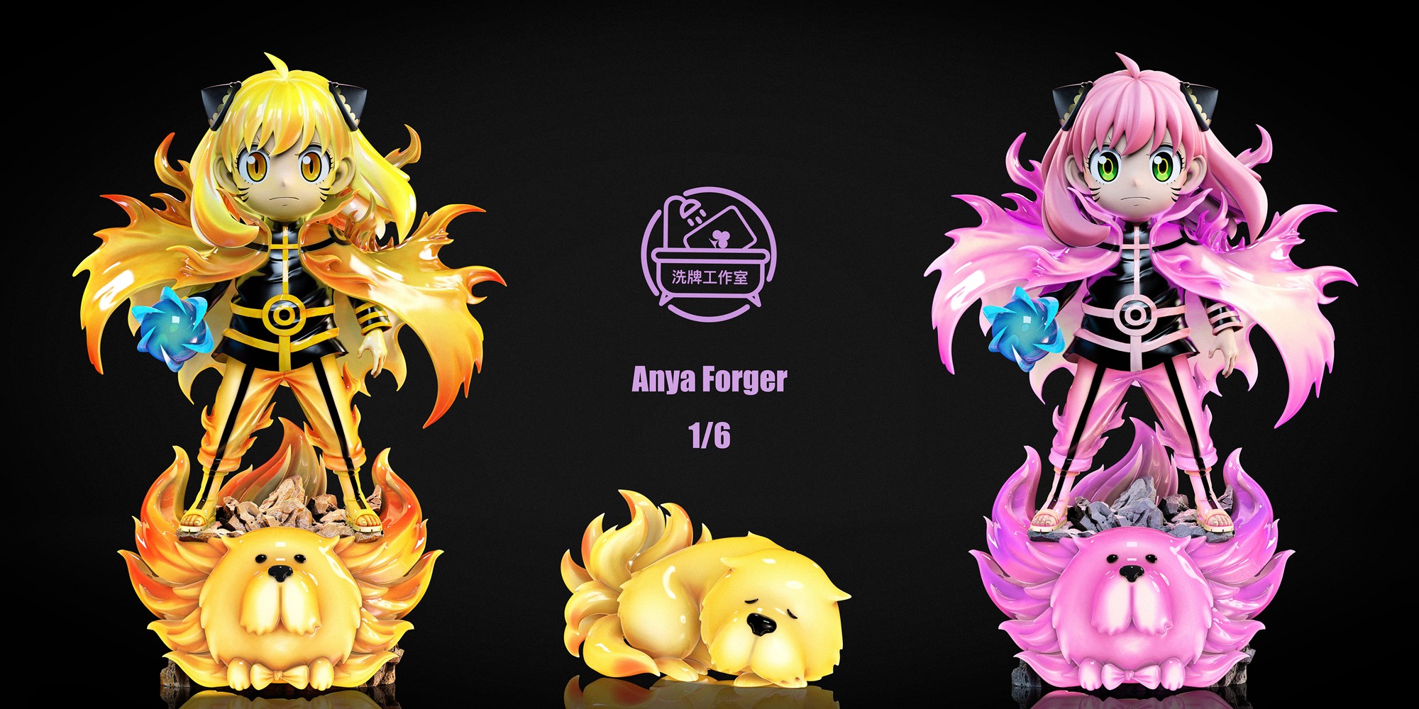 Anya x Naruto Kurama Mode by XP STUDIO