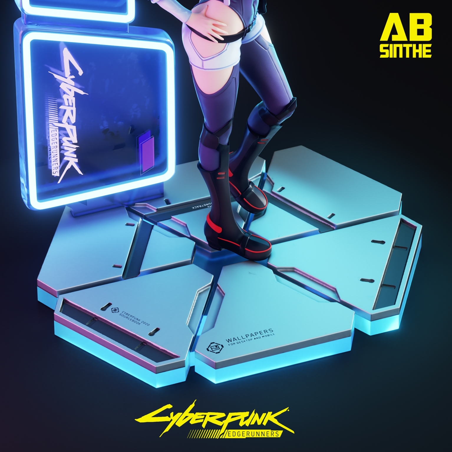 Cyberpunk Edgerunners : Lucy by ABsinthe Studios Cyberpunk Edgerunners : Lucy by ABsinthe Studios