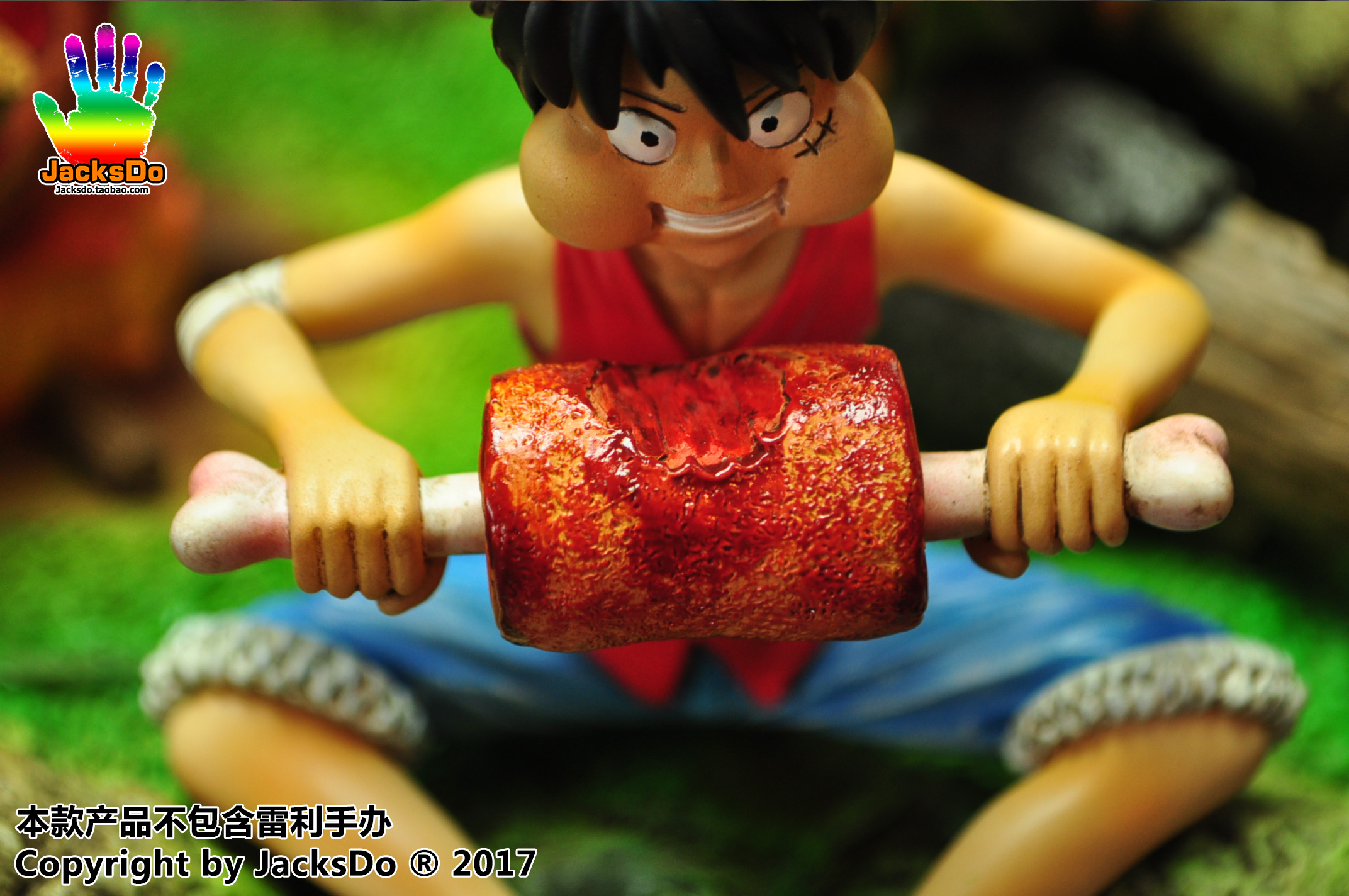 JacksDo Luffy & Rayleigh Rusukaina Island Scene