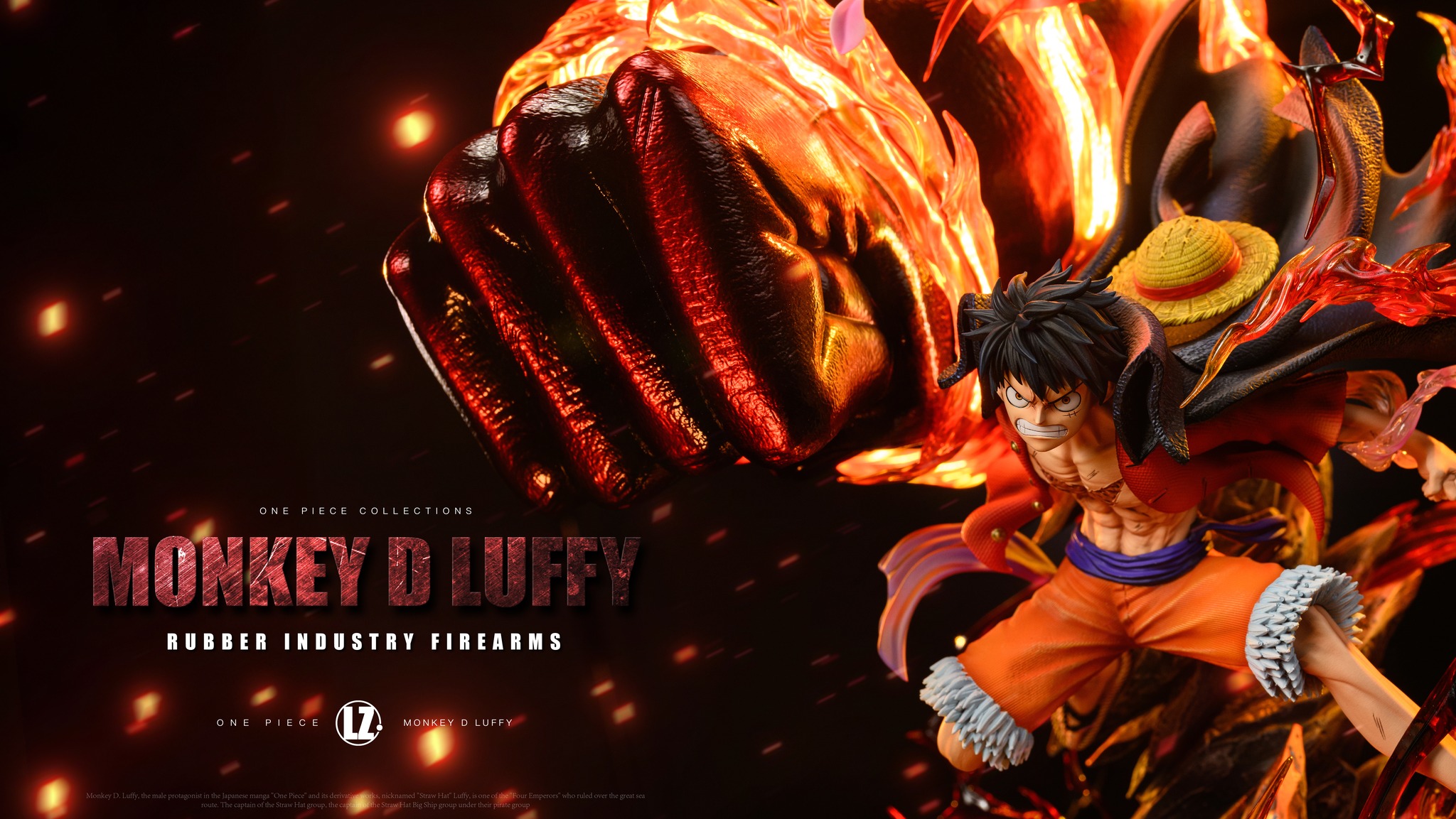 Luffy Red Roc by LZ Studio