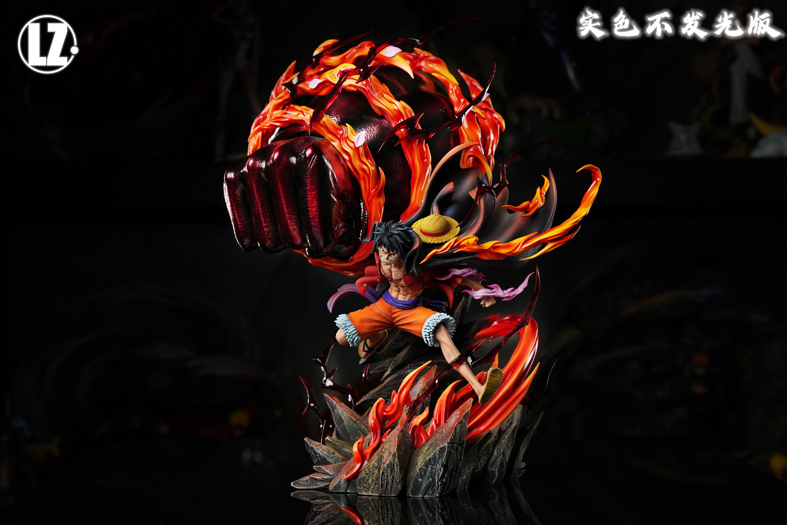 Luffy Red Roc by LZ Studio